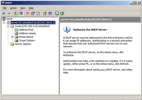 Adding DHCP To Your Windows Server 2003 Babetechnician Co Uk