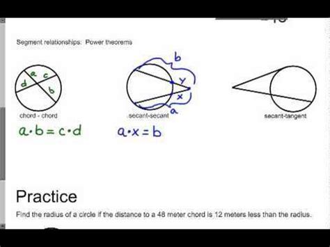 Geometry Unit Test Circles Answer Key Guide