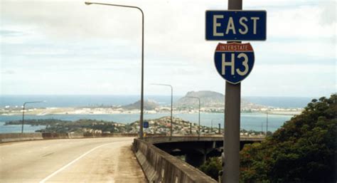 Hawaii Highways Road Photos Interstate H 3