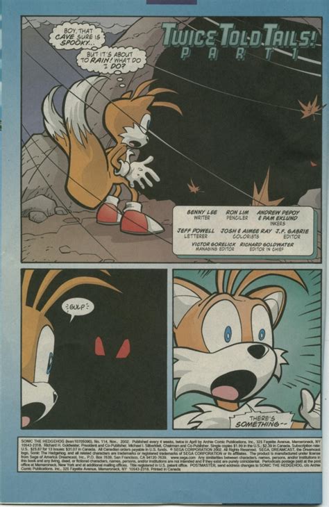 Read Online Sonic The Hedgehog Comic Issue 114