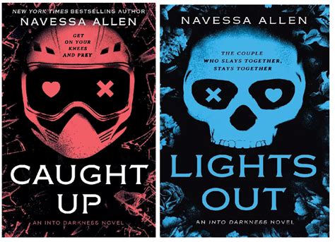 Caught Up And Lights Out By Navessa Allen 2 Book Set Paperback English