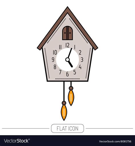 Рисунок часы с кукушкой 64 фото