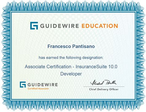 Francesco Pantisano On Linkedin Guidewire Associate