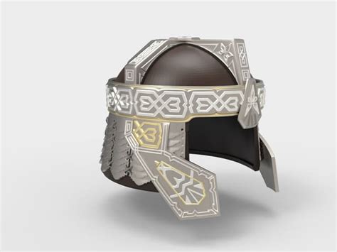 Gimli Helmet 3d Model By Nikkoindustries On Thangs