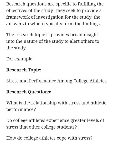 Differentiate Clearly Between Research Problem Research Topic And