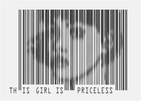 Barcode Girl 102855 Αφίσες And Poster Μηνύματα Wallsgr