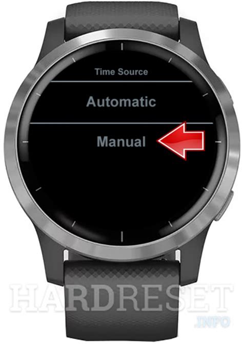 How To Change Date And Time On GARMIN Vivoactive 4 HardReset Info