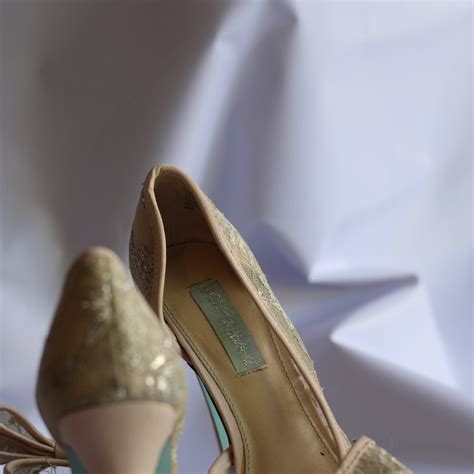 Betsey Johnson Vail Peep Toe Platform Pump Gem