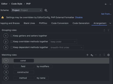 Rearrange Code To Move Magic Methods To End Ides Support Intellij