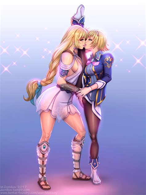 Sophitia X Cassandra By Mstivoy Hentai Foundry