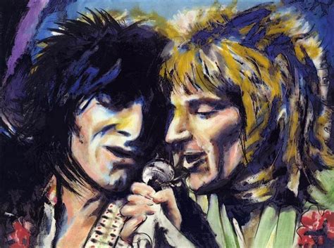 Ron Wood Original Art For Sale At Sara Swasey Blog