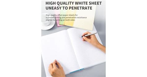 ბლოკნოტი მყარი ყდით ხაზი Deli A4 100 ფურცელი · საკანცელარიო