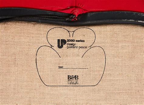 Gaetano Pesce Big Mama Up5 Up6 Lounge Chair Ottoman Pour B7b Italia 1969 Selency