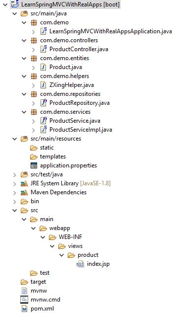 Qrcode In Spring Mvc Framework And Spring Data Jpa Learn Programming
