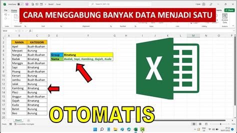 Cara Menggabung Hasil Pencarian Data Dengan Textjoin Di Excel