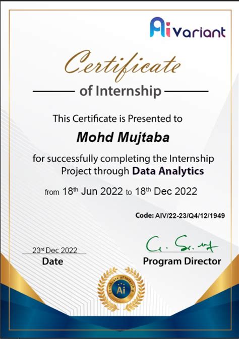 mohd mujtaba on linkedin i am glad to share my data analytics 6 months internship project…