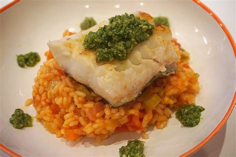 Pan Fried Cod And Cherry Tomato Risotto The Tiny Italian