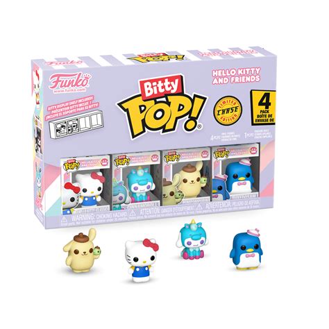 Bitty Pop Hello Kitty And Friends 4 Pack Series 1