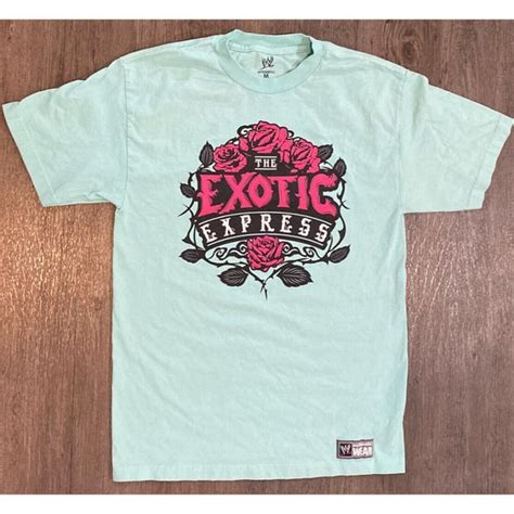 Wwe Shirts Wwe Adam Rose Exotic Express Wrestling Tshirt Medium