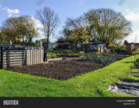 Allotment Plot Autumn Image And Photo Free Trial Bigstock