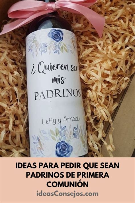 Ideas Para Pedir Que Sean Padrinos De Primera Comunión Regalos De