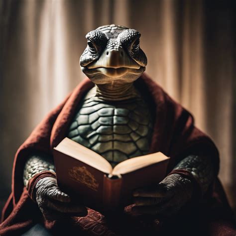 Turtle Scholar With A Book Stable Diffusion Online Turtle Scholar With A Book Stable Diffusion Online
