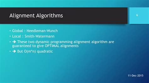 Needleman Wunsch Algorithm Pptx