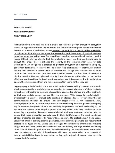 Rivest Shamir Adleman Algorithm Pdf Cryptography Public Key Cryptography