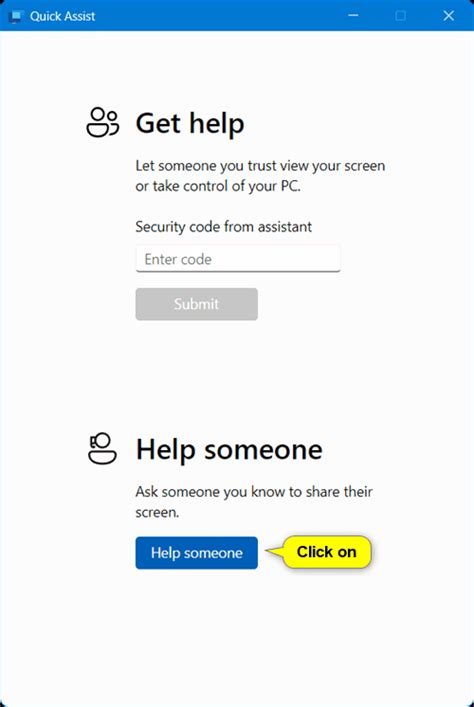 如何使用 Windows 11 中的「快速助手」應用程式取得和提供遠端支持