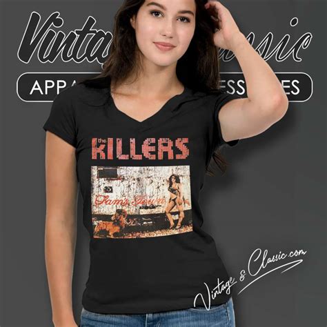 The Killers Sams Town Concert Shirt Vintagenclassic Tee