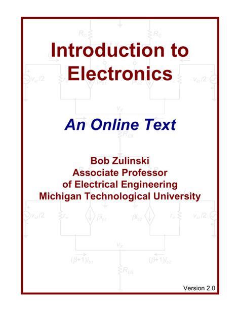 Introduction To Electronics