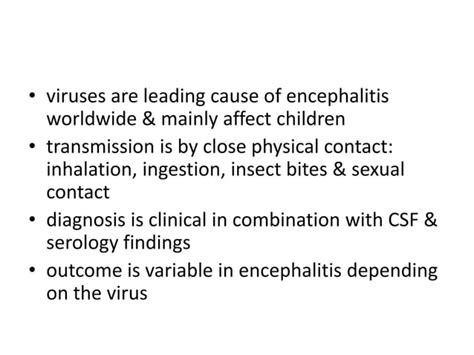 Enephalitis Ppt