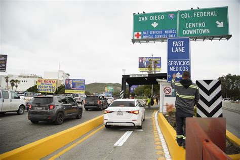 Fast Lane At San Ysidro Otay Mesa Border Crossings Will Soon Open To