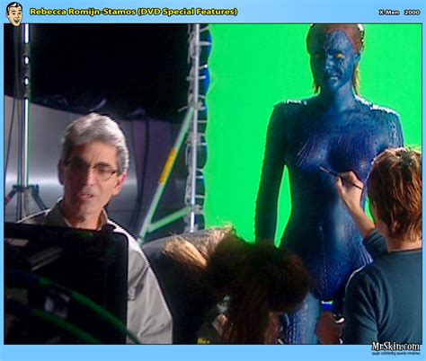 Naked Rebecca Romijn In X Men