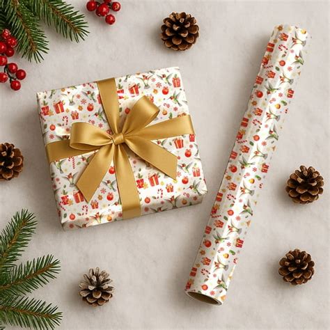 Hummingbird Christmas Wrapping Paper Rolls Hummingbird Holiday T
