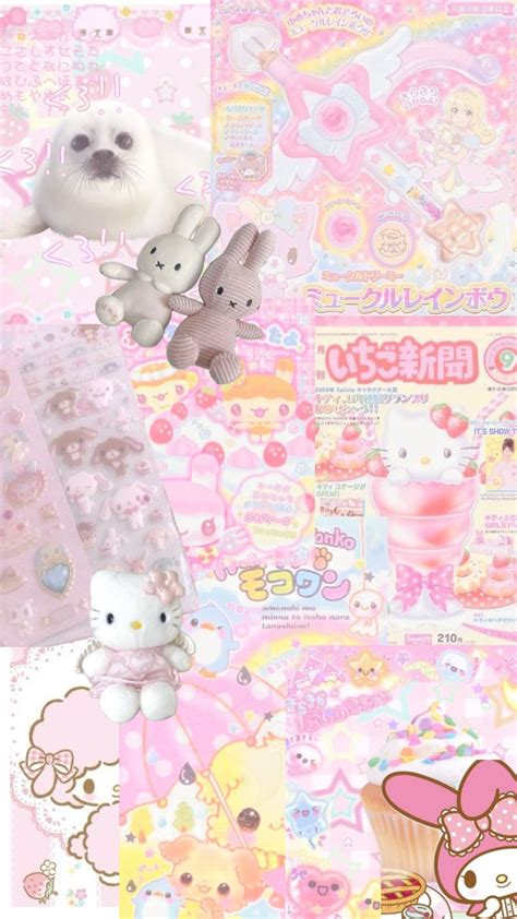 Pink Wallpaper Kawaii Pink Hello Kitty Wallpaper Iphone Pink