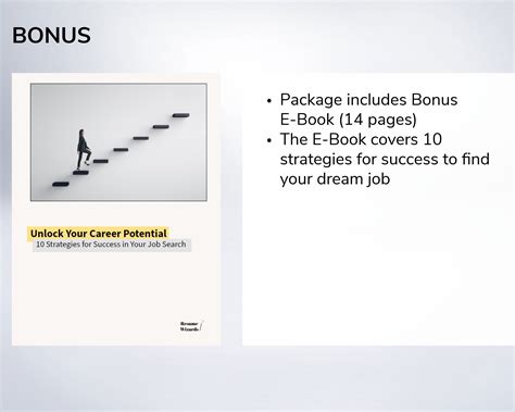 Executive Resume CV Template For Word Mac Pages Including Cover Letter Instant Download