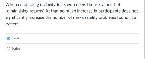 Solved When Conducting Usability Tests With Users There Is A