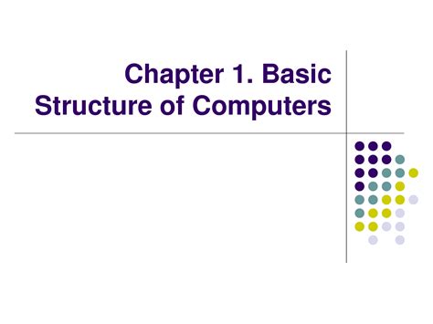 SOLUTION Chapter Basic Structure Of Computer Studypool