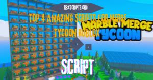 Top Amazing Scripts For Merge Tycoon Roblox Rbx Scripts