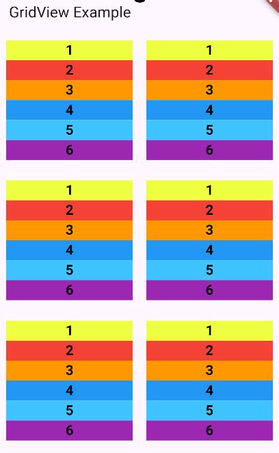 Flutter Gridview란 Gridview 사용법