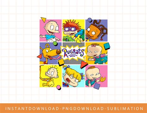 Rugrats Tommy And Friends Box Png Sublimate Digital Print Inspire