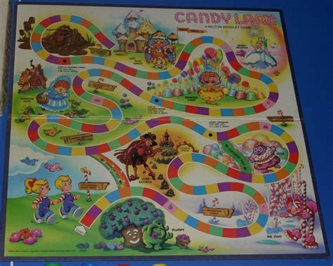 Vintage 1984 Candy Land Board Game Milton Bradley Complete Plumpy Mr Mint 2942080203