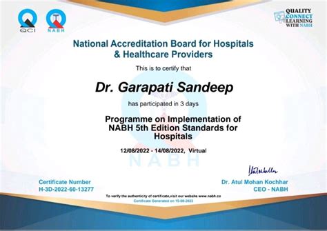 Drgarapati Sandeep On Linkedin Successfully Completed 🙌
