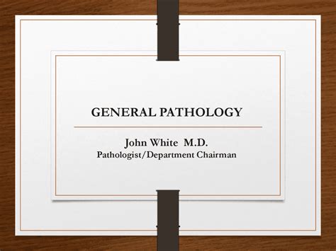 General Pathology Notes Study Guides Projects Research Pathology