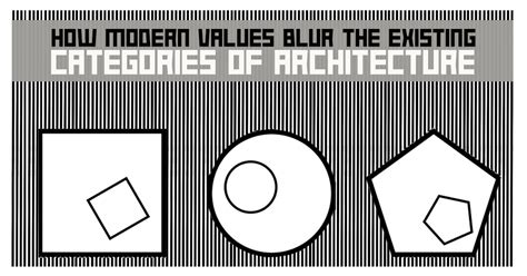 How Modern Values Blur The Existing Types Of Architecture Rtf
