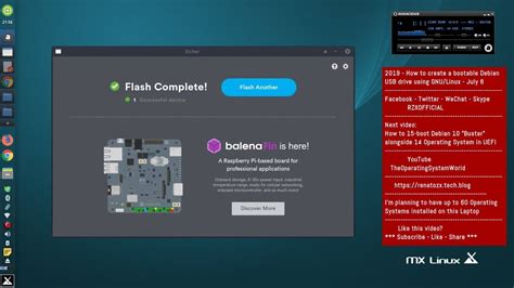 2019 How To Create A Bootable Debian 10 Usb Drive Using Gnu Linux July 6 Youtube