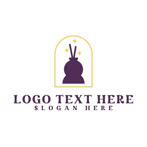 Elegant Essential Oil Diffuser Logo Premium Design For Wellness Brands