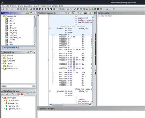 Пример реверс инжиниринга с использованием Ghidra