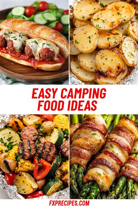 9 Easy Camping Food Ideas Fxp Recipes
